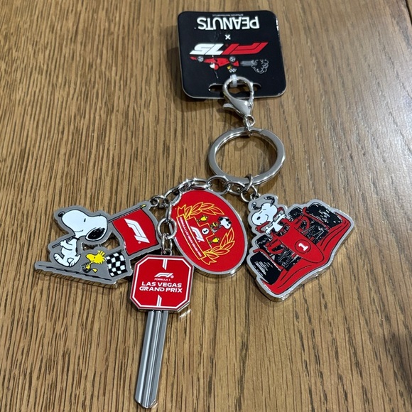 Peanuts | Accessories | Peanuts F Vegas Charm Keychain Set | Poshmark
